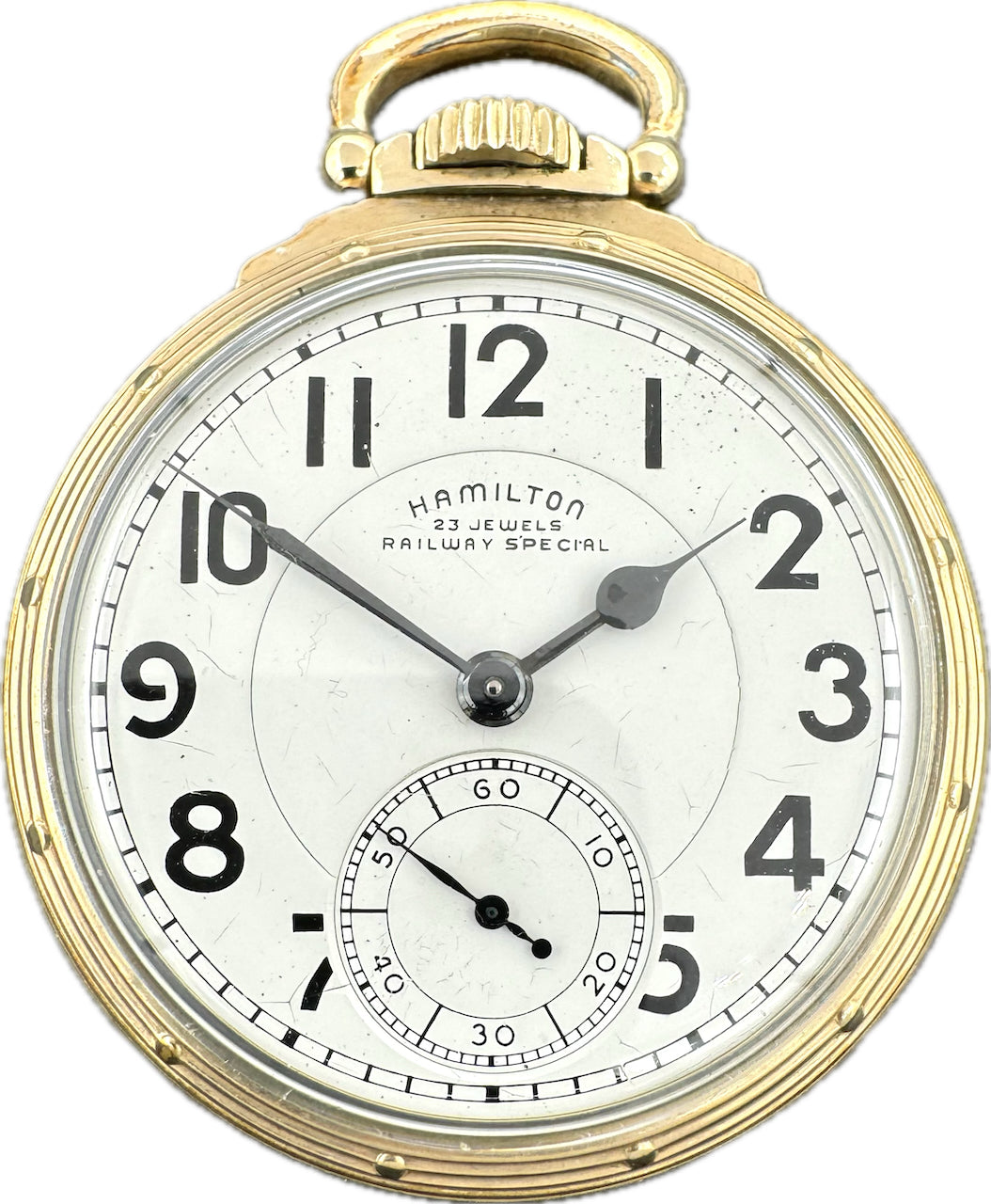 Antique 16S Hamilton Railway Special Model A Railroad Pocket Watch 950 ...