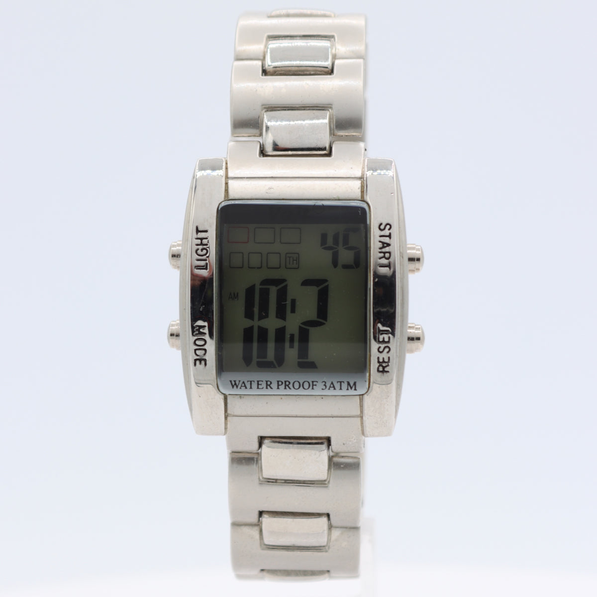 Vintage Voit 9284 Digital Sports Men's Digital LED Wristwatch S.Steel ...