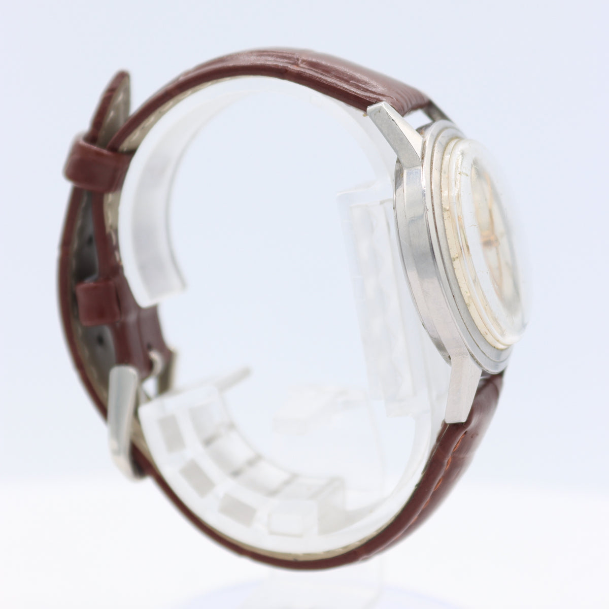 Vintage Rima 17 Jewel Men's Mechanical Wristwatch 1686 Swiss Stainless ...