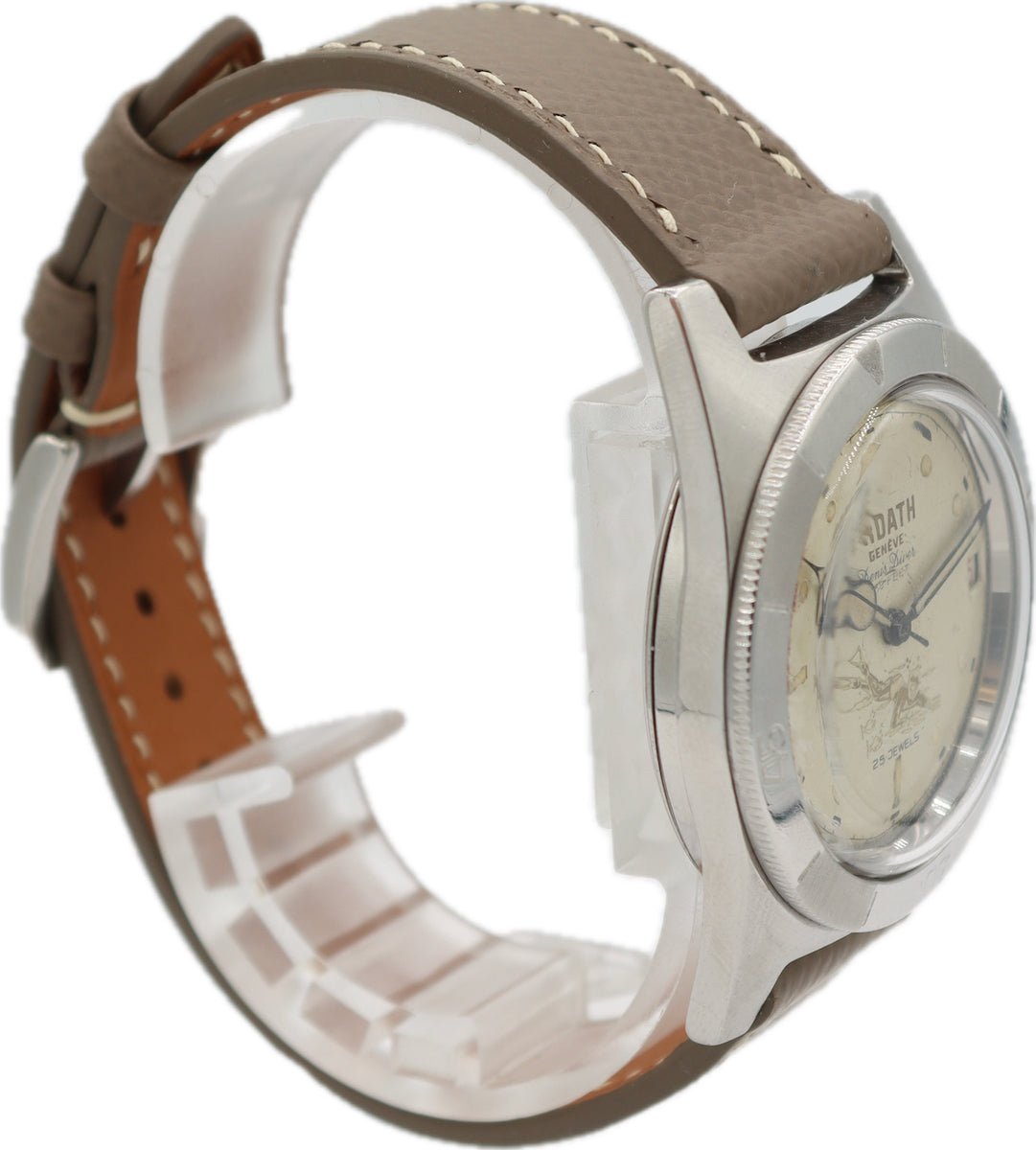 Vintage 36mm Ardath Denis Diver Men's Automatic Wristwatch 4007n Swiss ...