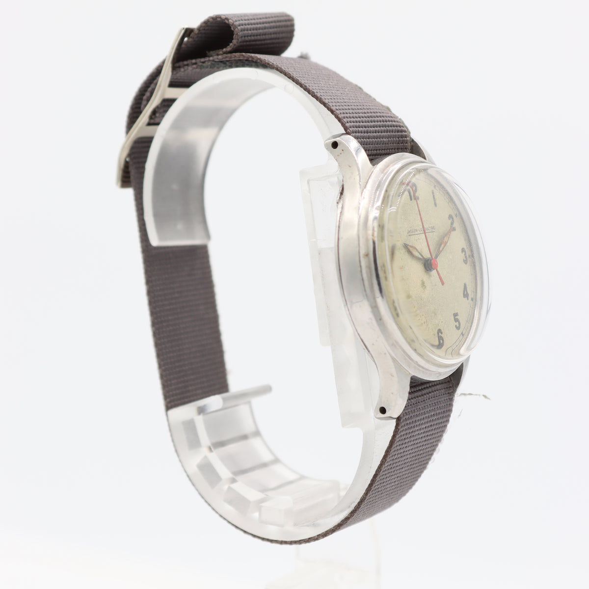 Vintage 33mm Jaeger-LeCoultre Military Style Men's Wristwatch P478 Ste ...