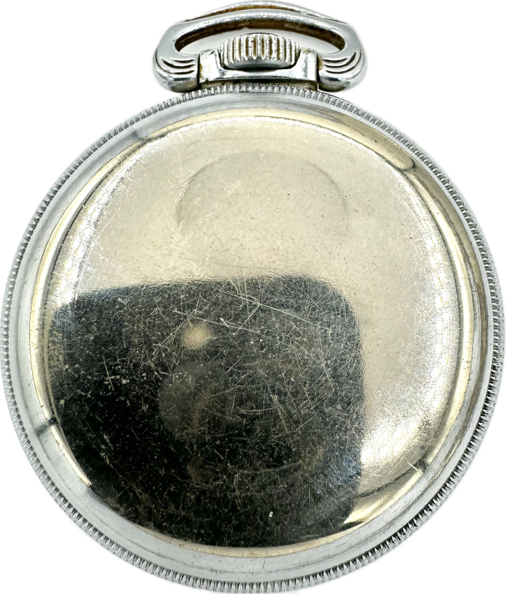 Antique 16S Hamilton 24 Hour Dial G.C.T. Military Pocket Watch 4992B C ...