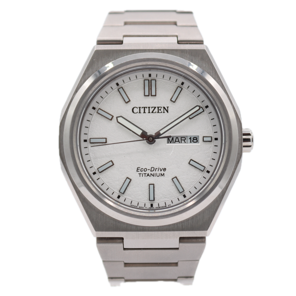 Citizen AW0130-85A Zenshin Three-Hand Men's Wristwatch J800 Japan Tita ...