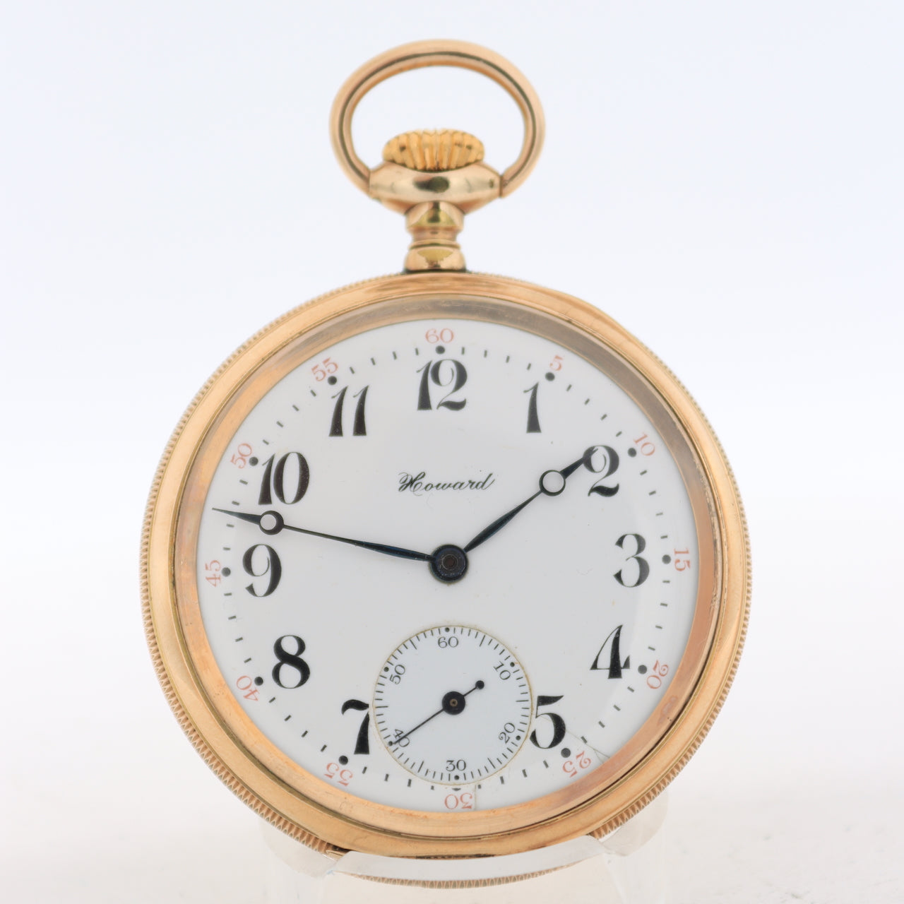 Antique 16s 1907 E. Howard Shield 17J Pocket Watch Series 3 w/ Box 25 ...
