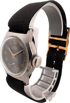 Vintage Mido Multifort Military Style 17J Men's Mechanical Wristwatch ...