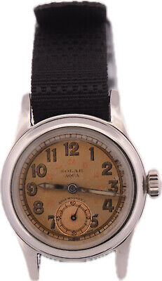 Vintage 30mm Solar Aqua 2784 (Rolex) Oyster Men's Mechanical Wristwatc ...