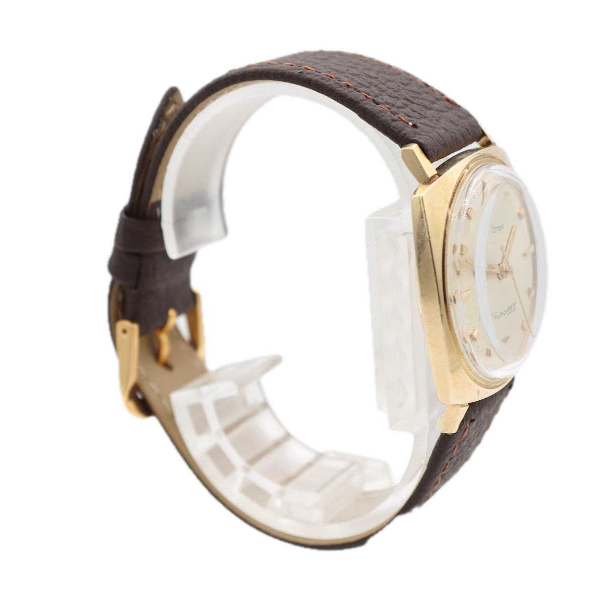 Vintage Hamilton Square Men's Automatic Wristwatch Thin-o-Matic Swiss ...