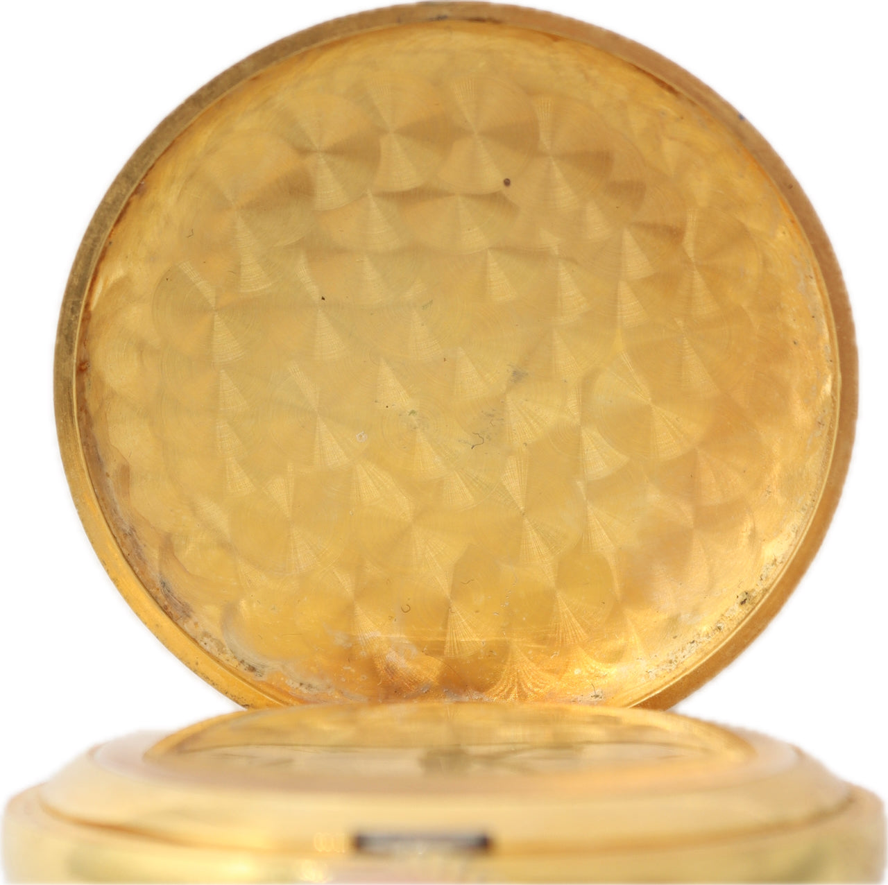 Vintage Nastrix 17 Jewel Hunter Pocket Watch Unitas 6498 Gold Tone Gui ...