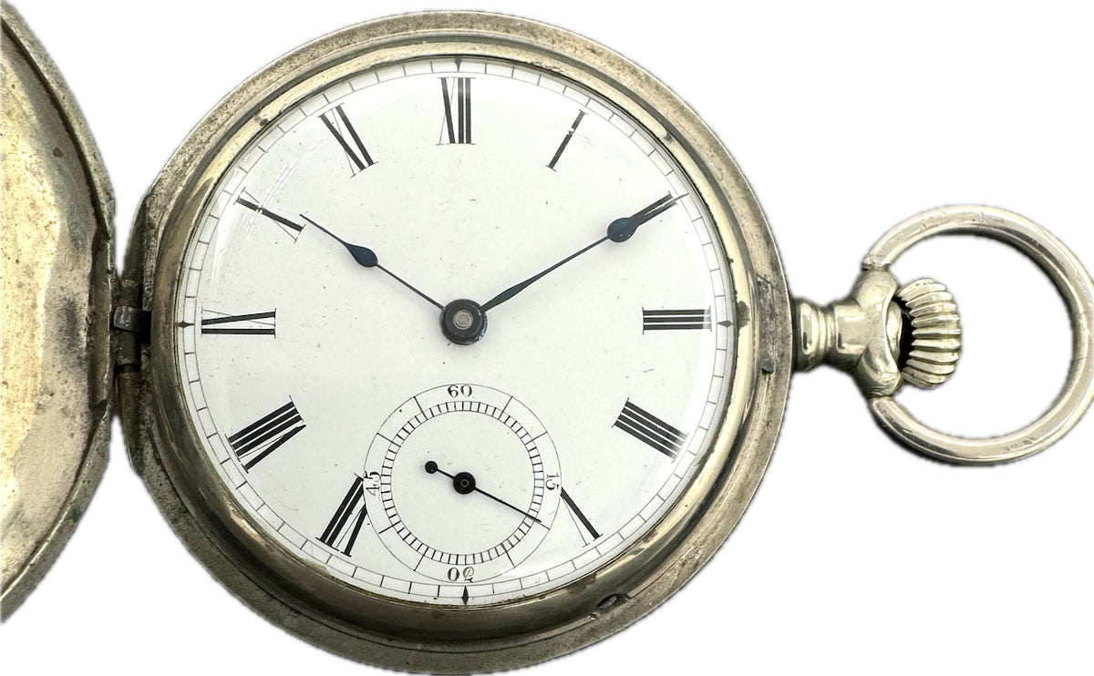 Antique 18S Seth Thomas Two Tone Mechanical Hunter Pocket Watch 107 Si ...