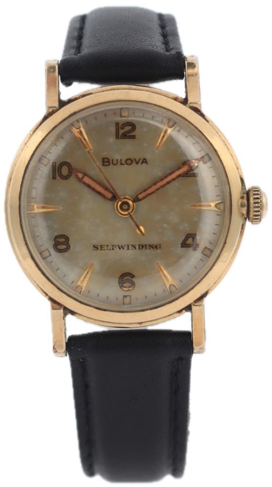 Vintage 1956 Bulova Clipper Men's Automatic Wristwatch 11 ACAC Swiss F ...