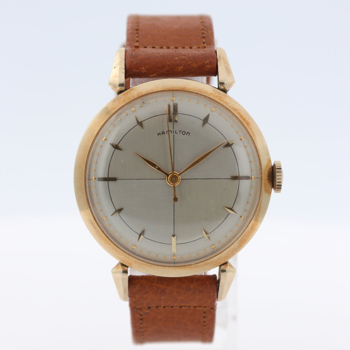 Vintage 34mm Hamilton Rodney 18 Jewel Men's Mechanical Wristwatch 735 ...