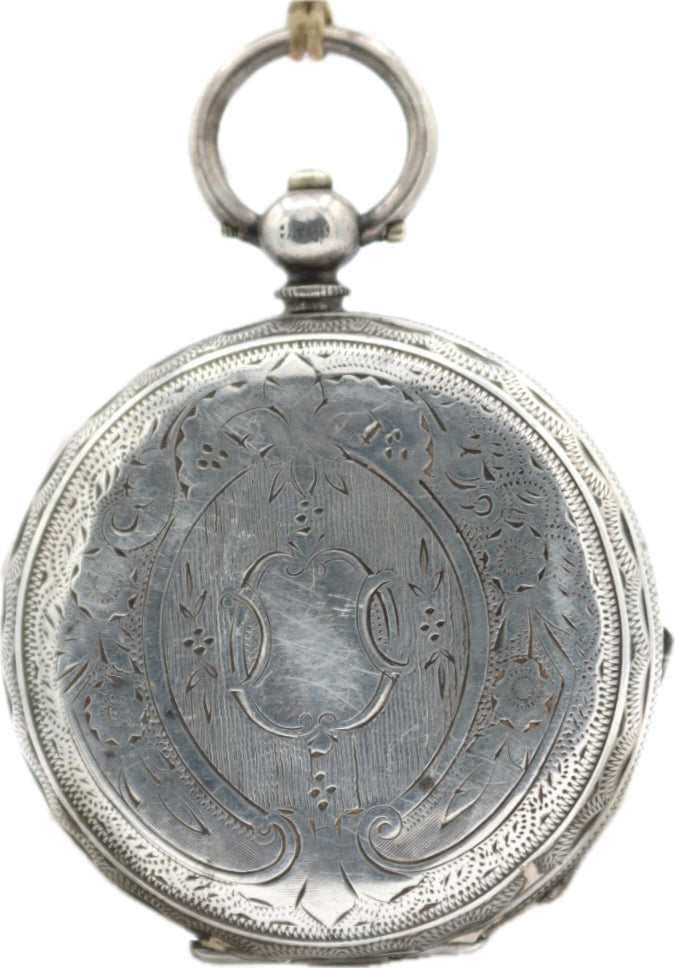 Antique LHD & Co. Key Wind Cylinder Escapement Open Face Pocket Watch ...