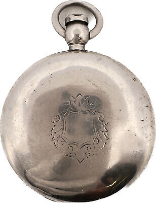 Antique 18 Size Elgin H.H. Taylor 15 Jewel Key Wind Pocket Watch 58 Co ...