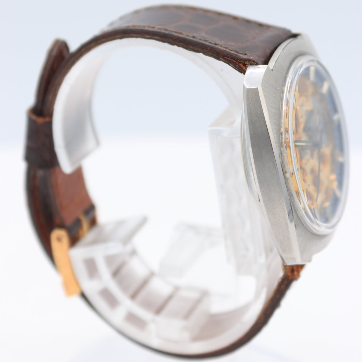 Vintage Vulcain Skeletonized Men's Automatic Wristwatch MSR T 54 Swiss ...