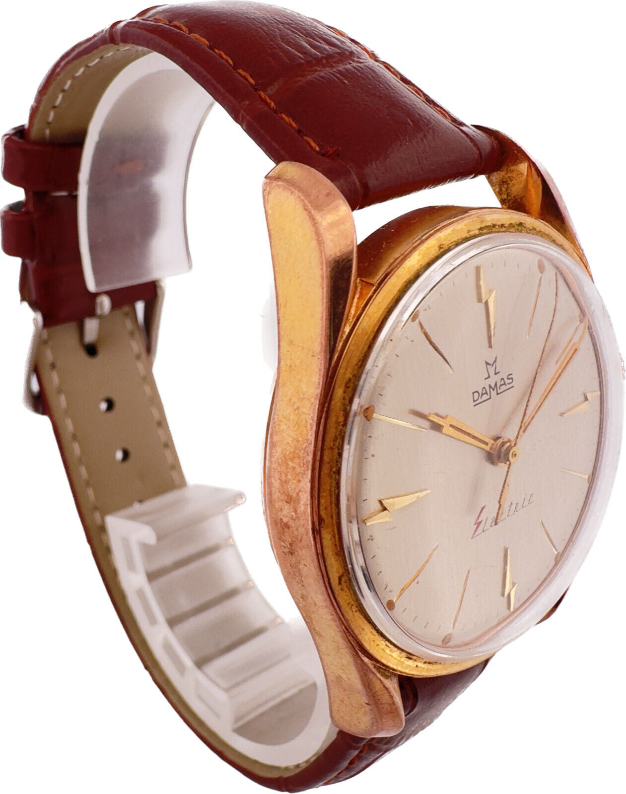 Vintage Damas Men's Electric Wristwatch Landeron 4750 Swiss Made Runs ...