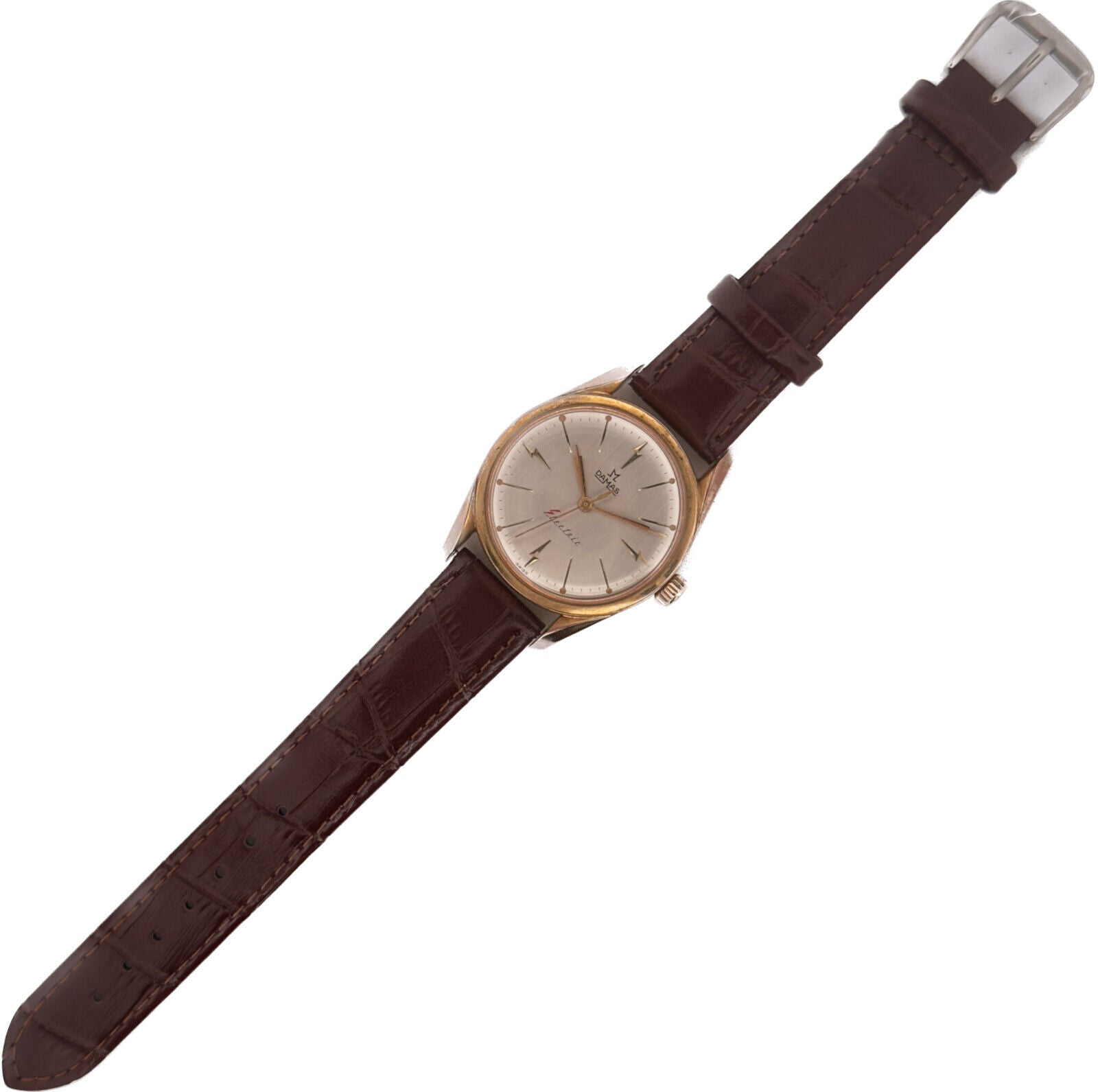 Vintage Damas Men's Electric Wristwatch Landeron 4750 Swiss Made Runs ...