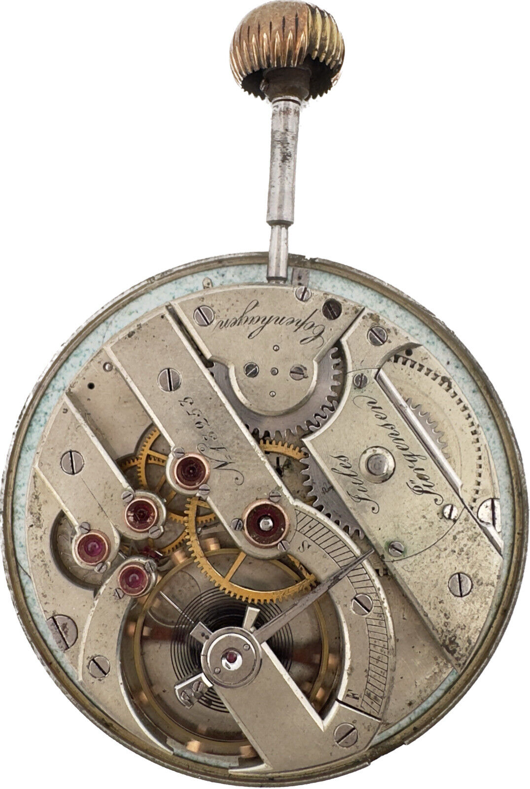 Antique Jules Jurgensen Copenhagen 18 Jewel Hunter Pocket Watch Moveme ...
