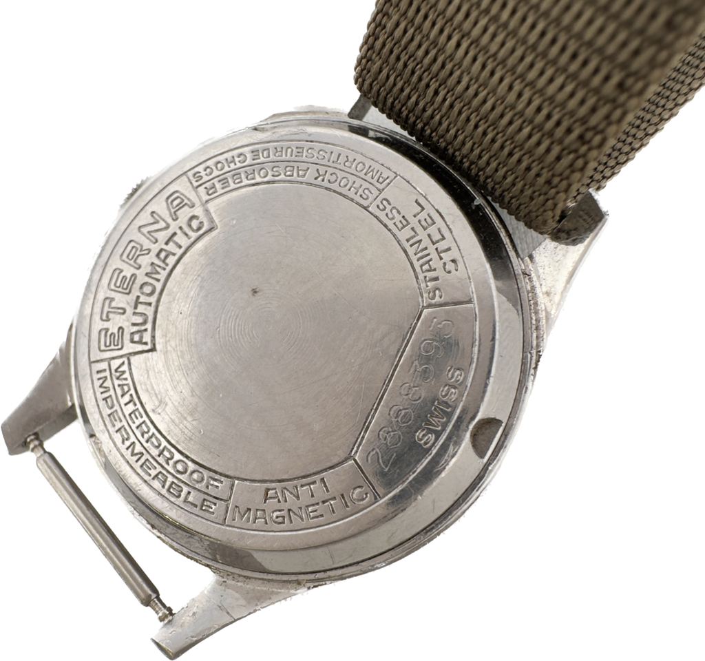 Vintage Eterna Military 17 Jewel Men Bumper Automatic Wristwatch 833 S – thewatchpreserve