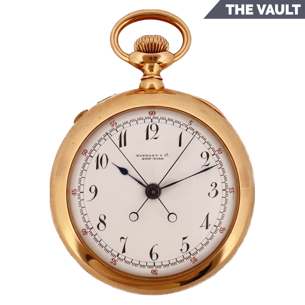 Antique Tiffany & Co. Split Second 5 Minute Repeater Pocket Watch Pate ...