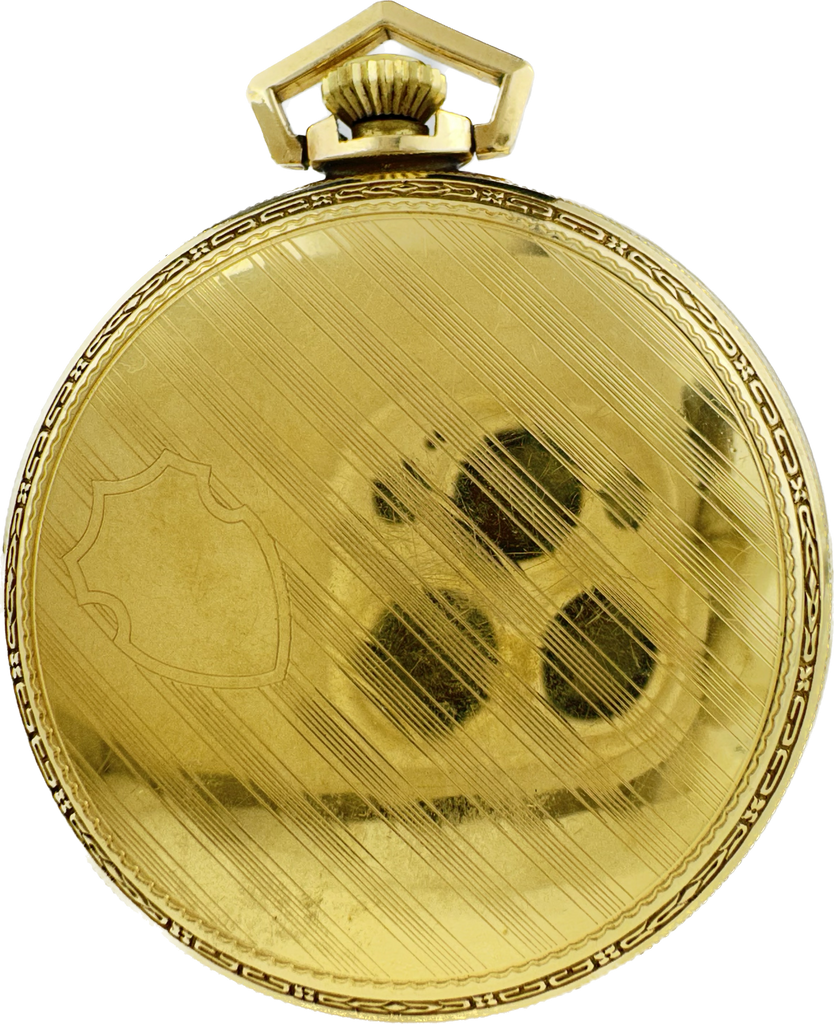 Antique 45.5mm Caldwell by Meylan 19 Jewel Mechanical Pocket Watch Hig ...