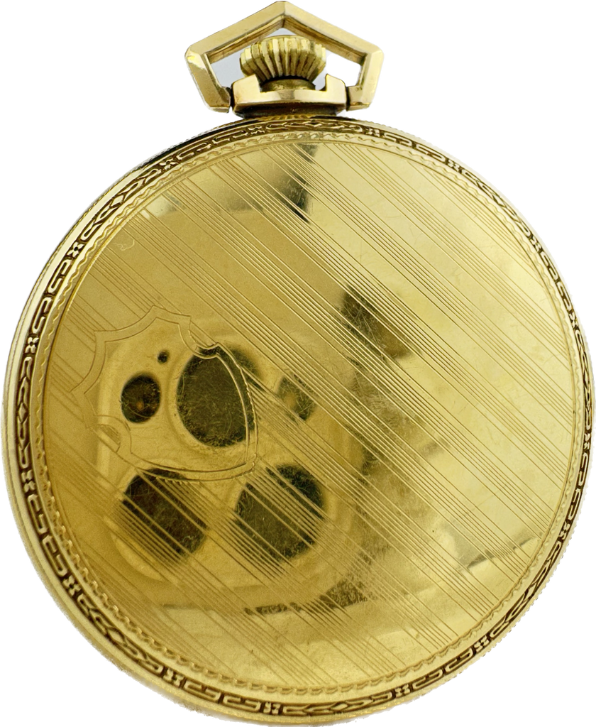 Antique 45.5mm Caldwell by Meylan 19 Jewel Mechanical Pocket Watch Hig ...