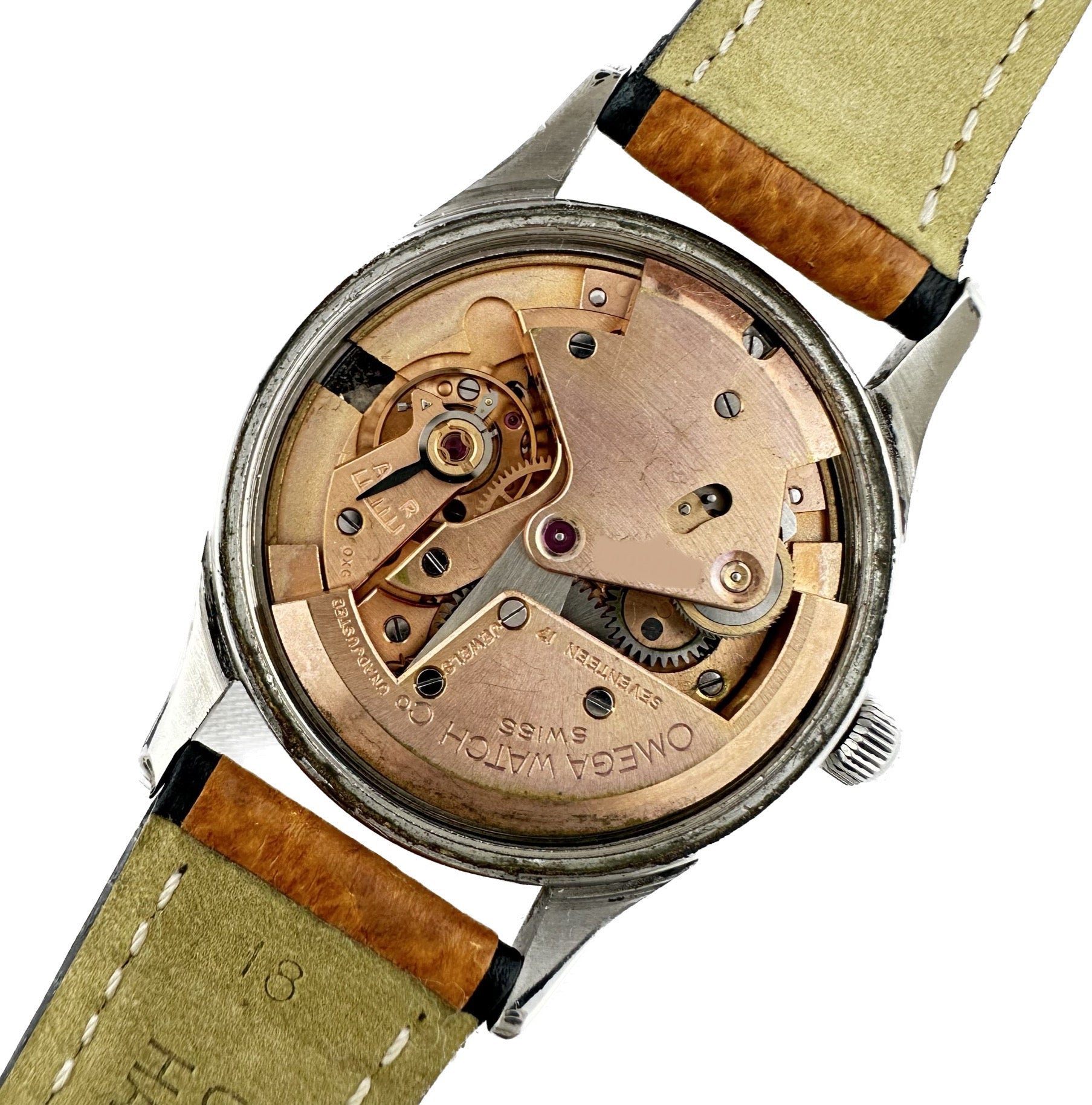 Vintage Omega 2635-1 Men's Bumper Automatic Wristwatch Caliber351 Stee ...