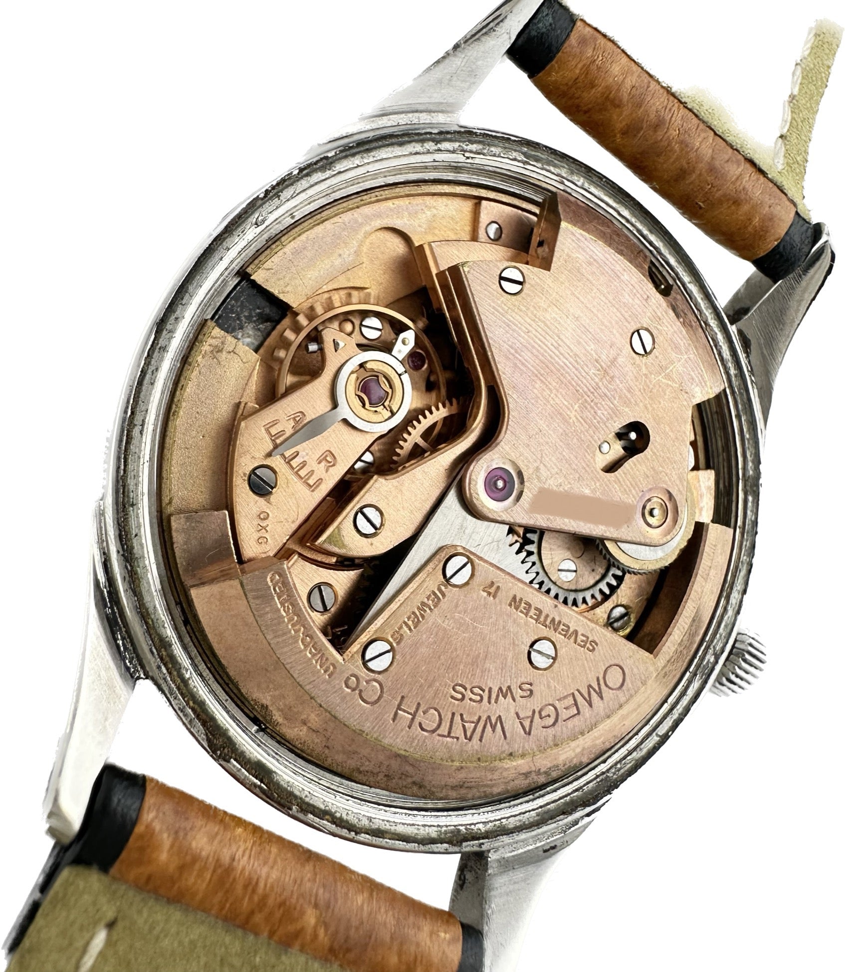 Vintage Omega 2635-1 Men's Bumper Automatic Wristwatch Caliber351 Stee ...