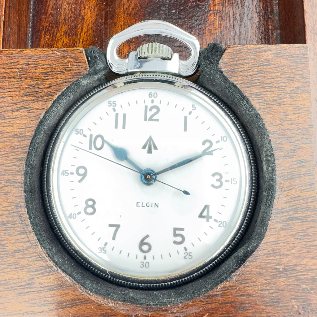 Elgin British Military Royal Air Force WW2 22J Pocket Watch 581 Raymon ...
