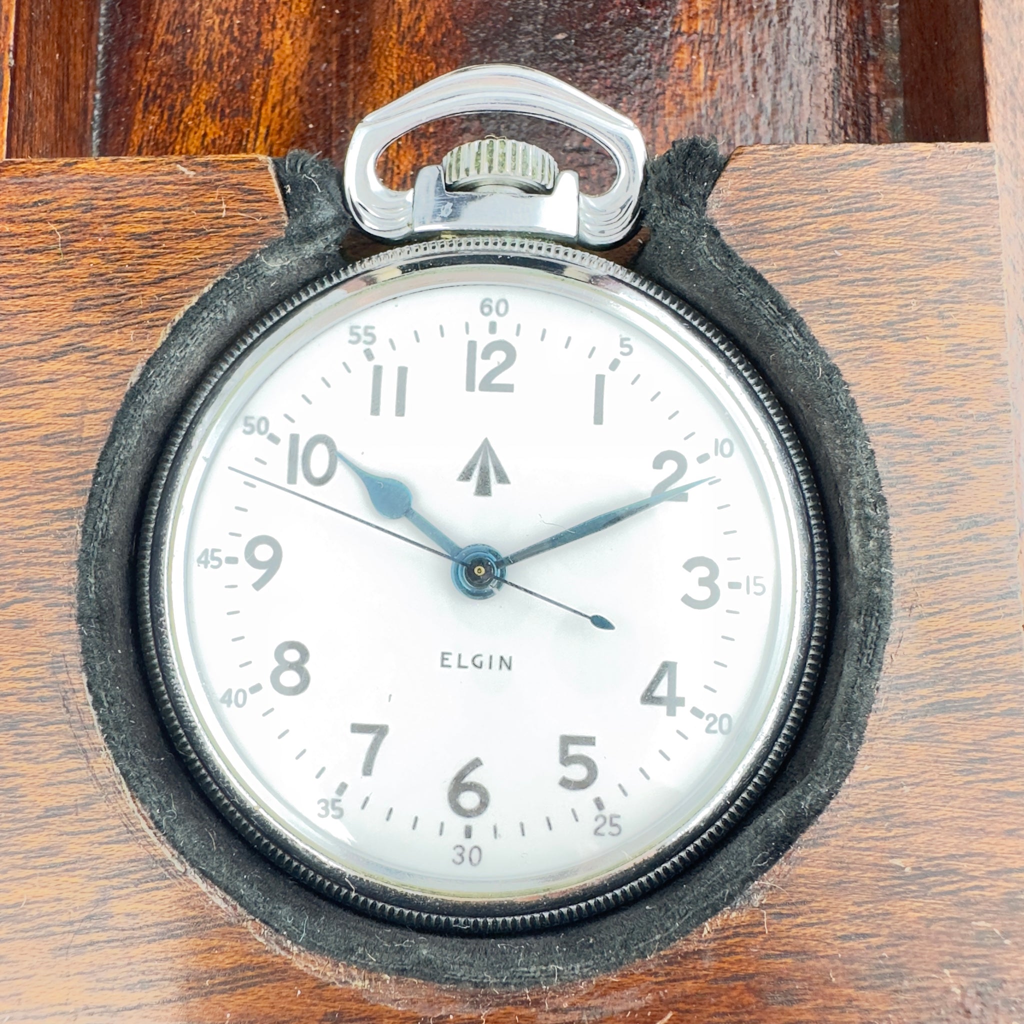 Elgin British Military Royal Air Force WW2 22J Pocket Watch 581 Raymon ...