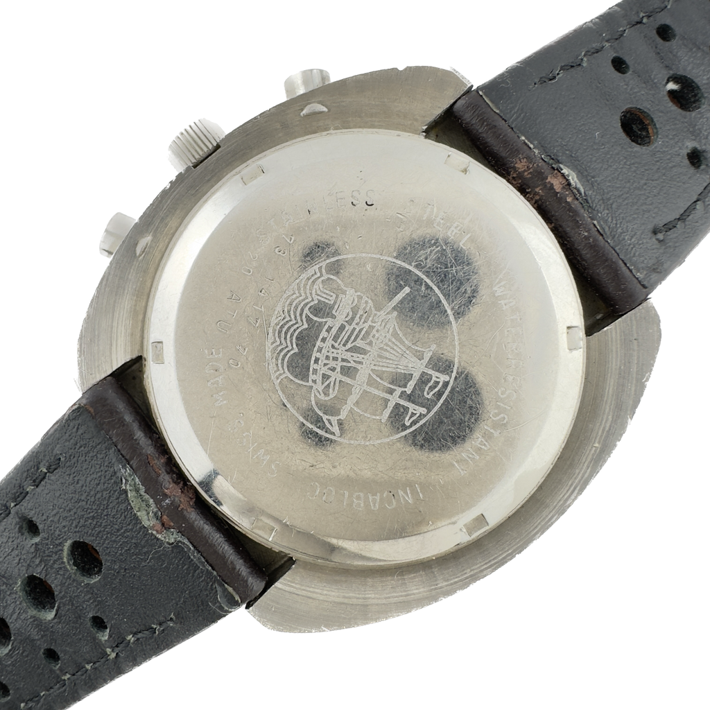 SOLD - Vintage Emo Men Mechanical Chronograph Wristwatch Valjoux 7734 ...