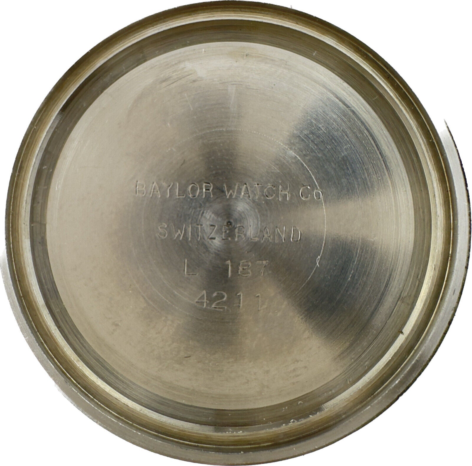 Vintage Baylor Reverse Panda Camaro Chronograph Wristwatch Landeron 18 ...