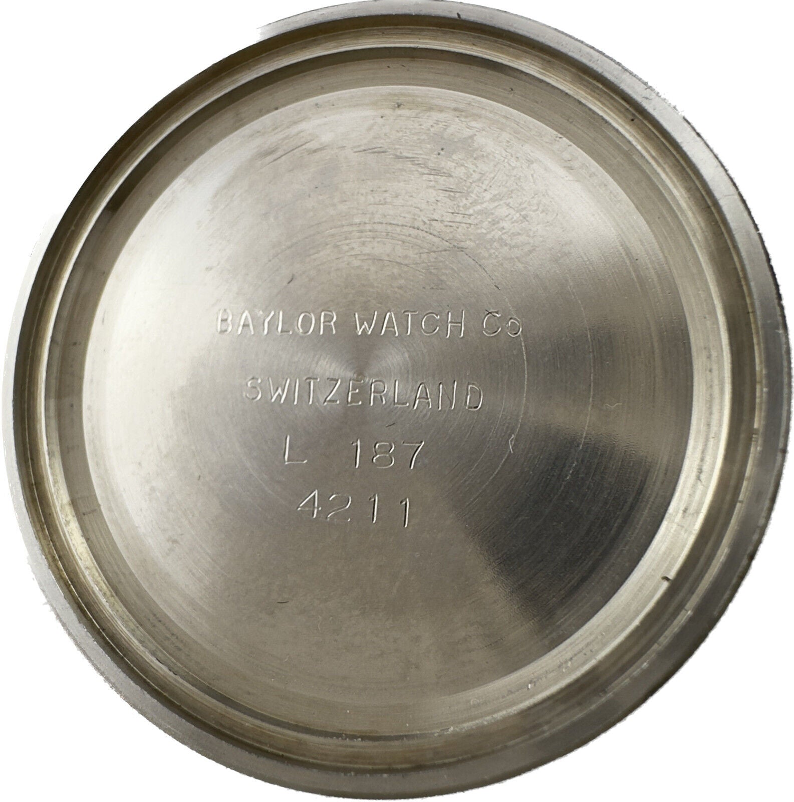 Vintage Baylor Reverse Panda Camaro Chronograph Wristwatch Landeron 18 ...