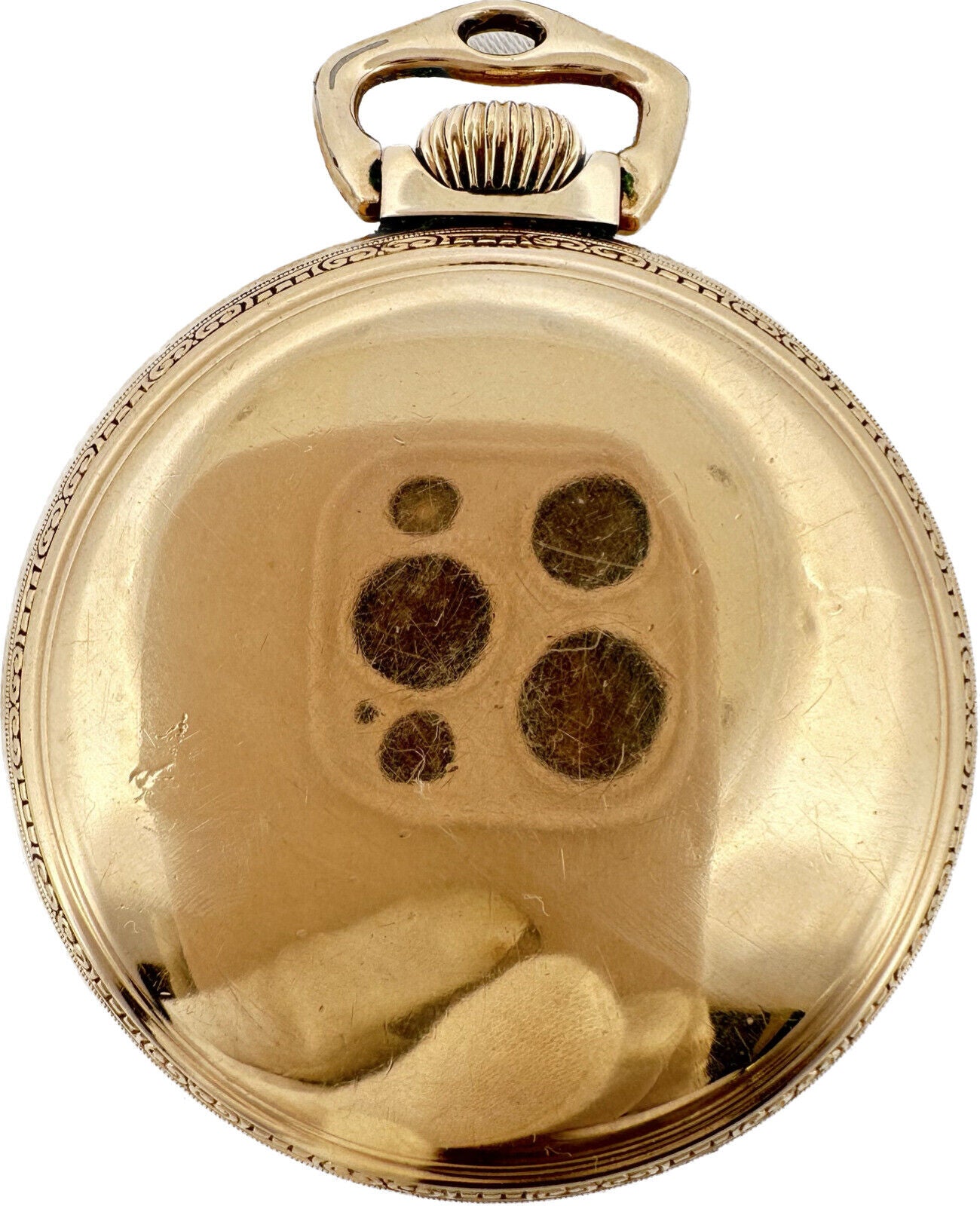 Antique 16S Ball Dual Time 21 Jewel Railroad Pocket Watch 999B 10k Gol ...