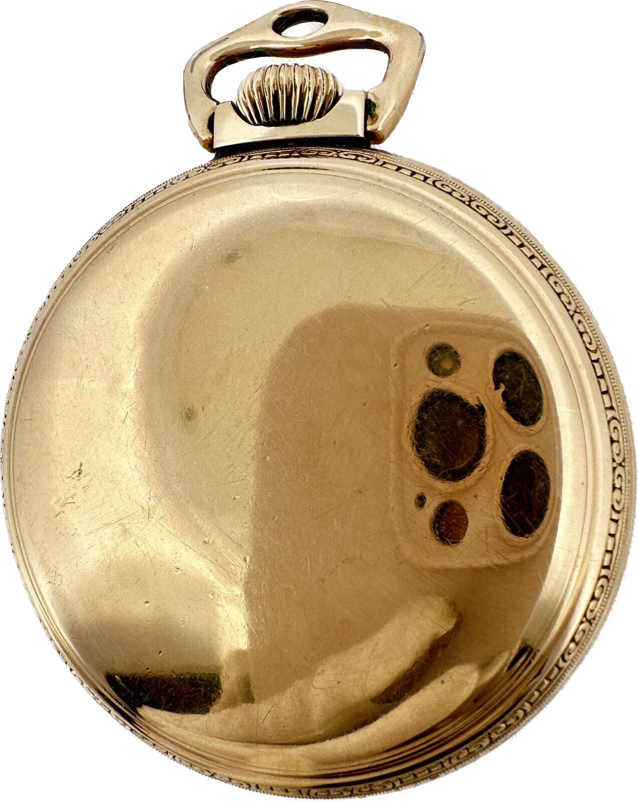 Antique 16S Ball Dual Time 21 Jewel Railroad Pocket Watch 999B 10k Gol ...