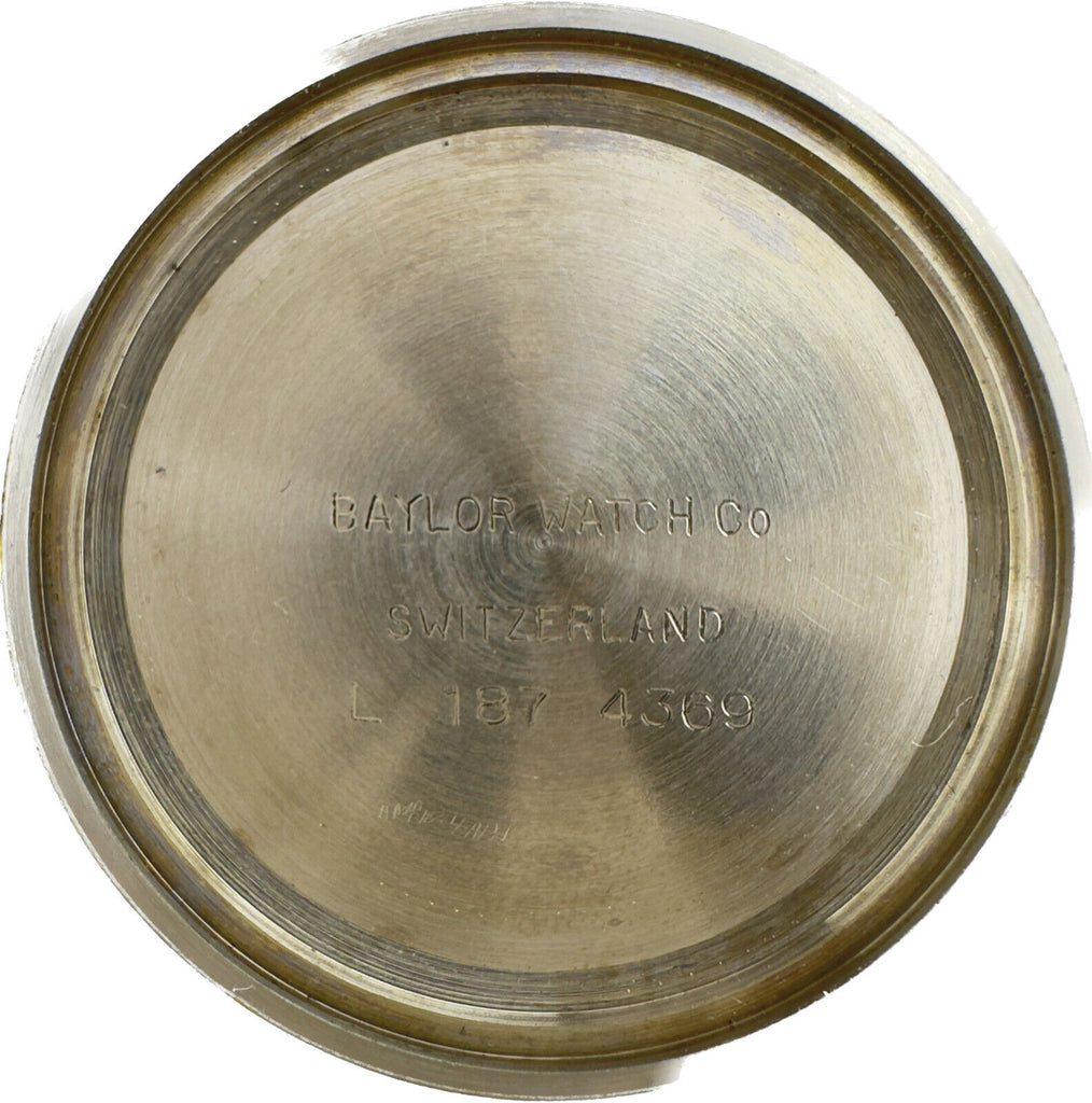 Vintage Baylor Reverse Panda Camaro Style Chronograph Wristwatch Lande ...